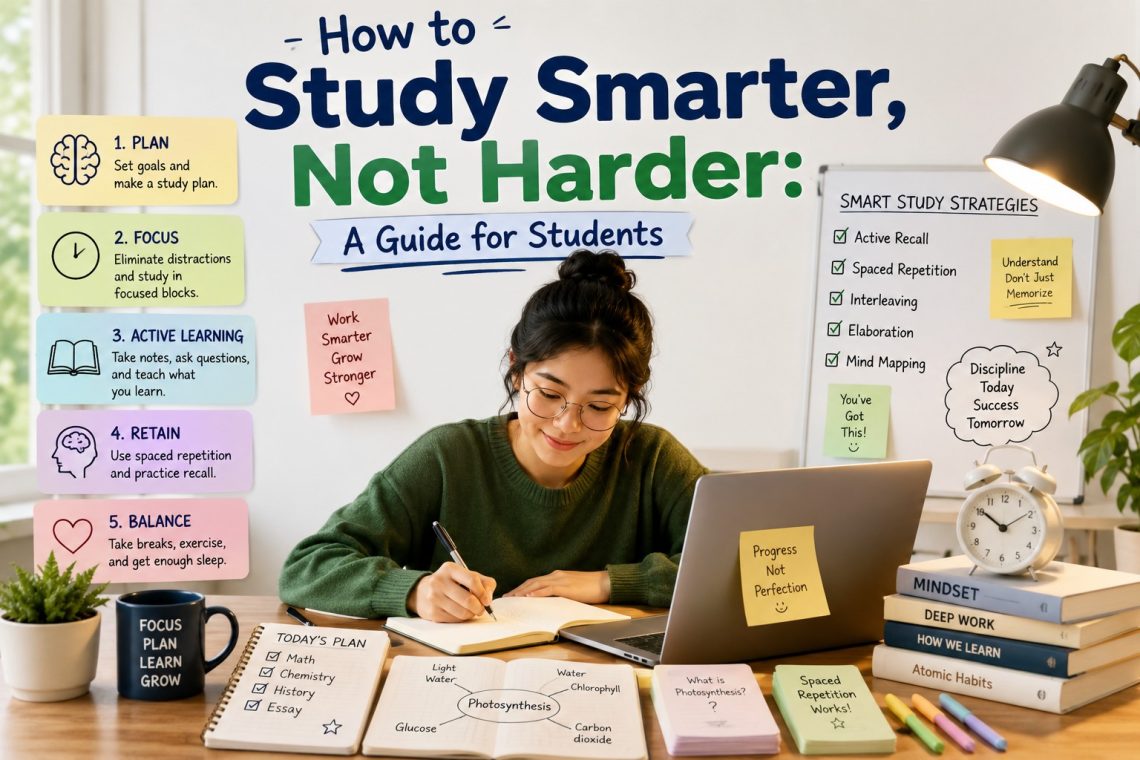 How to Study Smarter, Not Harder: A Guide for Students